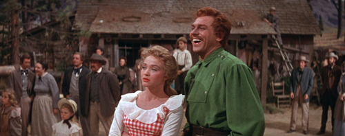 The Barn-Raising Dance in Seven Brides for Seven Brothers (1954 ...